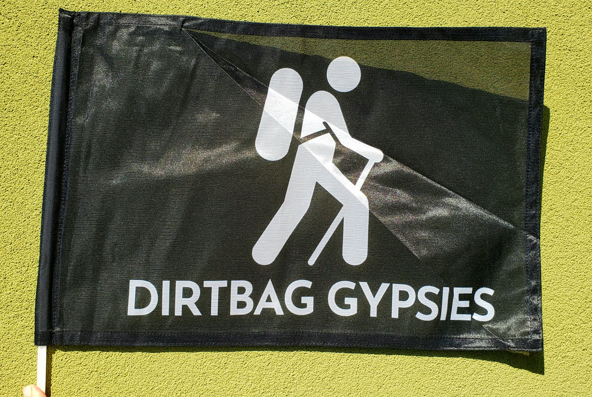 DBG Mini Flag 18"x12" – Dirtbag Gypsies